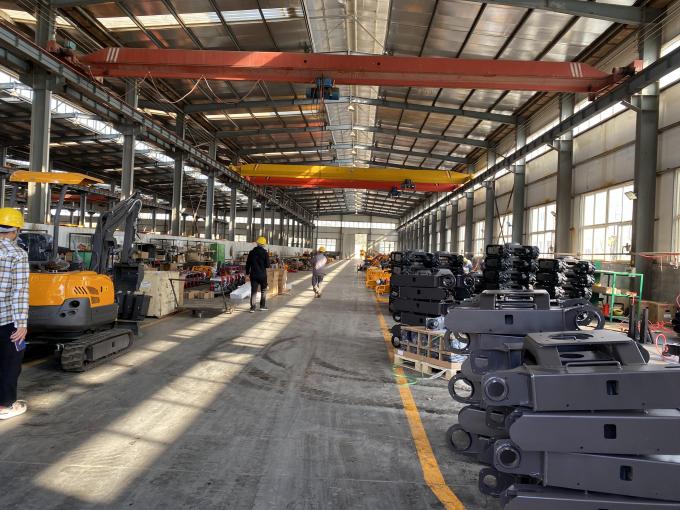 XN16 Mini Wheeled Excavator 1.6 Tons hydraulic backhoe